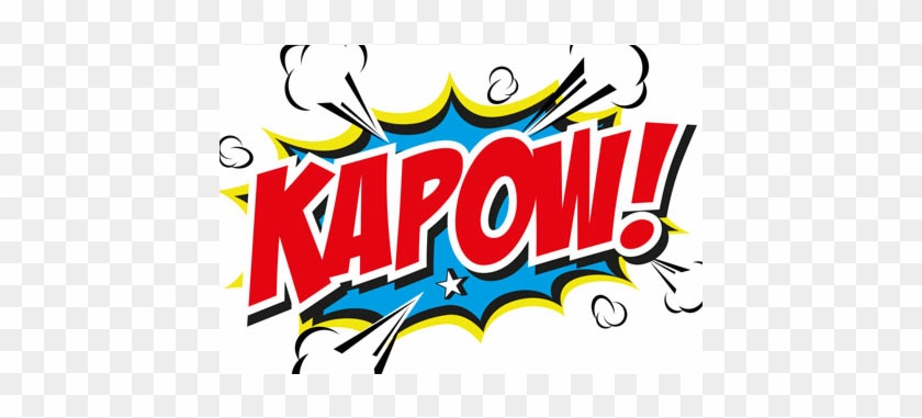 Kapow - Graphic Design, HD Png Download - 828x448(#2179329) - PngFind