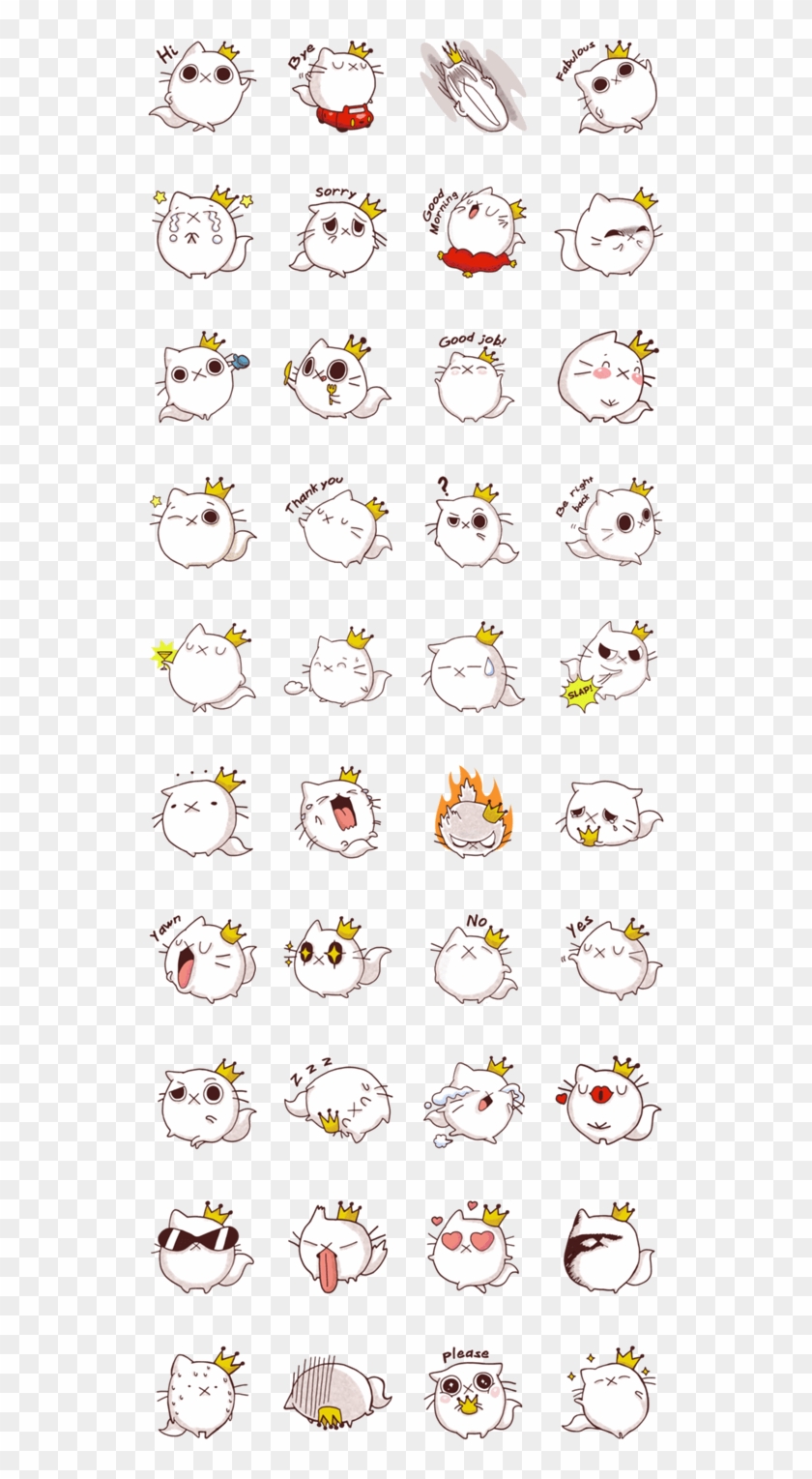 Fab Cat Line Stickers Domz Agsaway So Fabulous Hahaha - Line Sticker ...