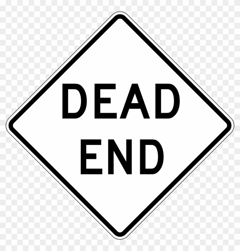 Australian Road Sign - Dead End Sign Coloring Page, HD Png Download ...