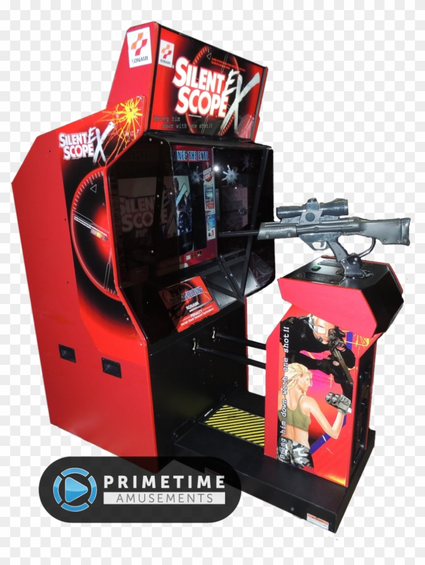 Silent Scope Ex Video Arcade Game By Konami - Konami Silent Scope, HD ...