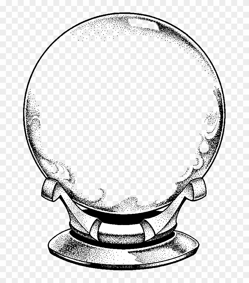 Drawn Dagger Transparent Tumblr - Magic Crystal Ball Clipart, HD Png ...