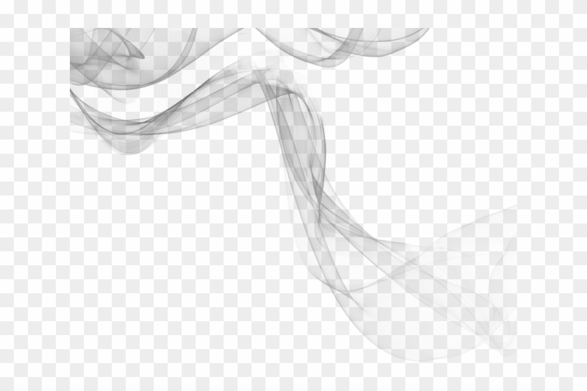 Drawn Smoke Transparent Background - Illustration, HD Png Download ...