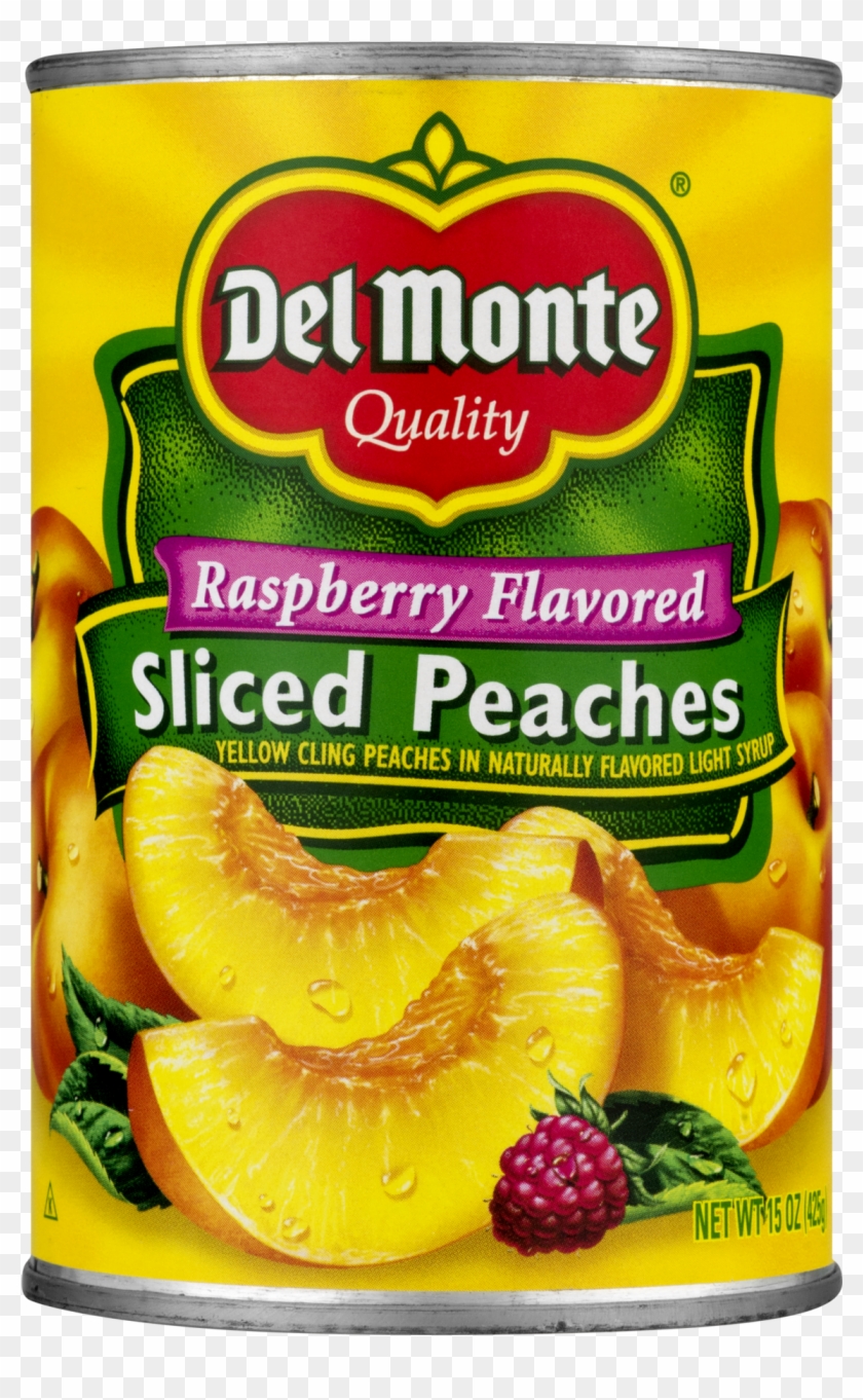 Del Monte Raspberry Flavored Sliced Peaches, 15 Oz - Raspberry Peaches ...