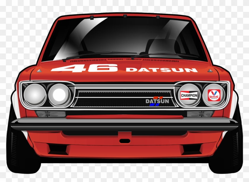 Racer Clipart Classic Muscle Car - Datsun Png, Transparent Png ...