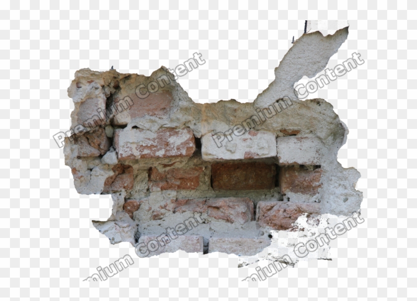 High Resolution Decal Damaged Texture - Stone Wall, HD Png Download ...