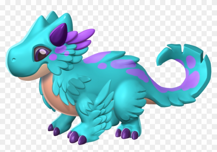 Fluffspot Dragon - Animal Figure, HD Png Download - 1298x848(#2254770 ...