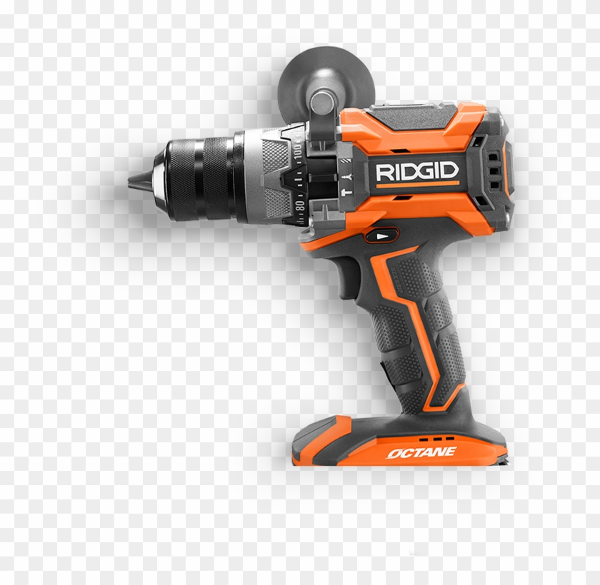 Tool Only - Ridgid Octane Hammer Drill, HD Png Download - 737x740 ...