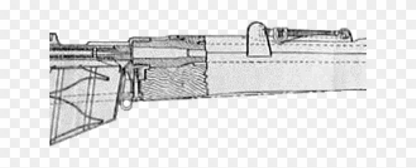 Drawn Rifle Musket - Rifle Cross Section, HD Png Download - 640x480 ...