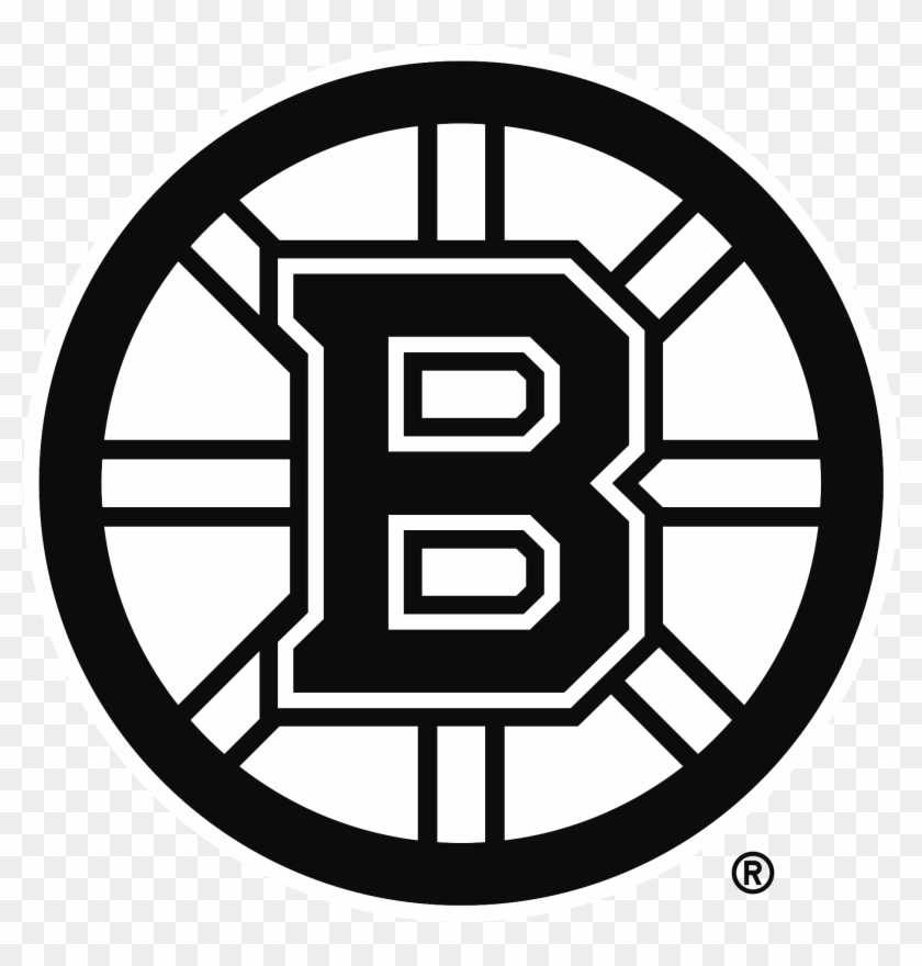 Boston Bruins Logo Black And White - Boston Bruins Nhl Logo, HD Png ...