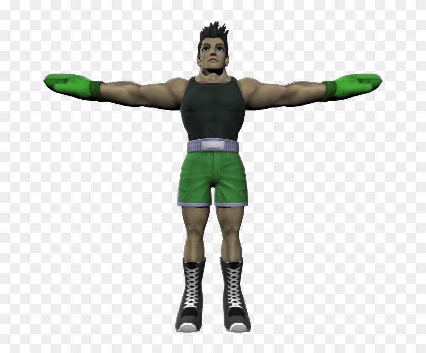 Download Zip Archive - Little Mac T Pose, HD Png Download - 673x617 ...