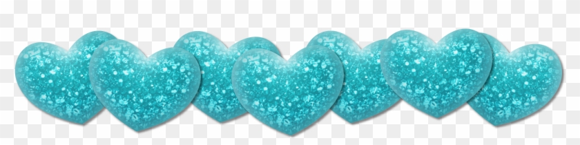 Blue Glitter Heart Png, Transparent Png - 2398x600(#2278988) - PngFind