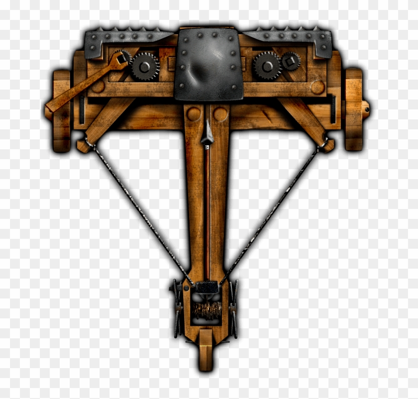 Ballista Catapult Top View, HD Png Download - 676x722(#2281654) - PngFind