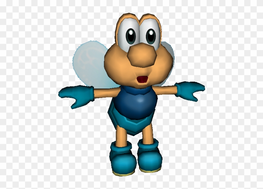 The Fighter Fly, A Seldom Used Mario Enemy Shown As - Mario Enemies 3d ...