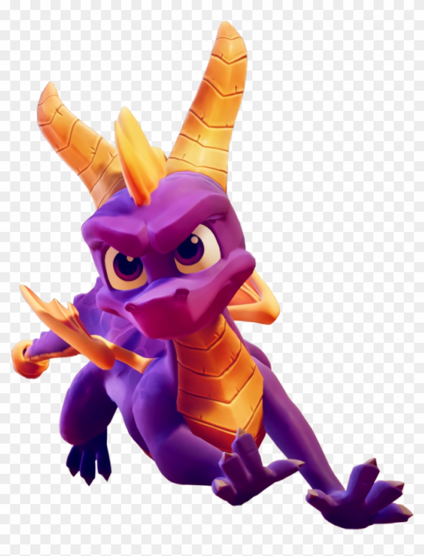 Spyro Reignited Trilogy - Spyro Dragon, HD Png Download - 1000x1250 ...