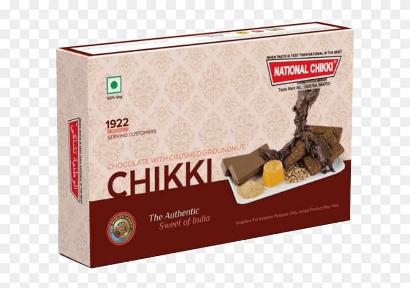 National Chikki Chocolate With Crushed Groundnut Chikki - Chikki ...