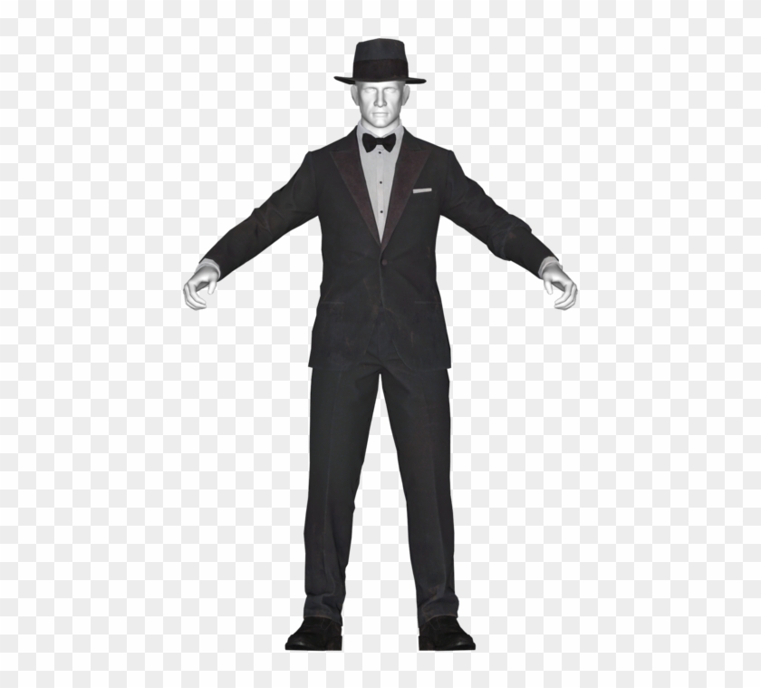 Tuxedo - Fallout 76 Black Suit, HD Png Download - 1200x756(#2302229 ...