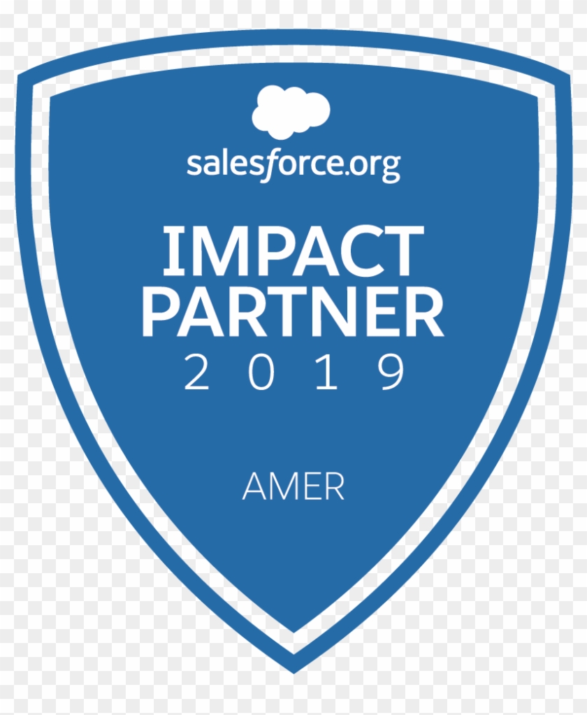 Org Impact Partner Badge - Salesforce Impact Partner 2018, HD Png ...
