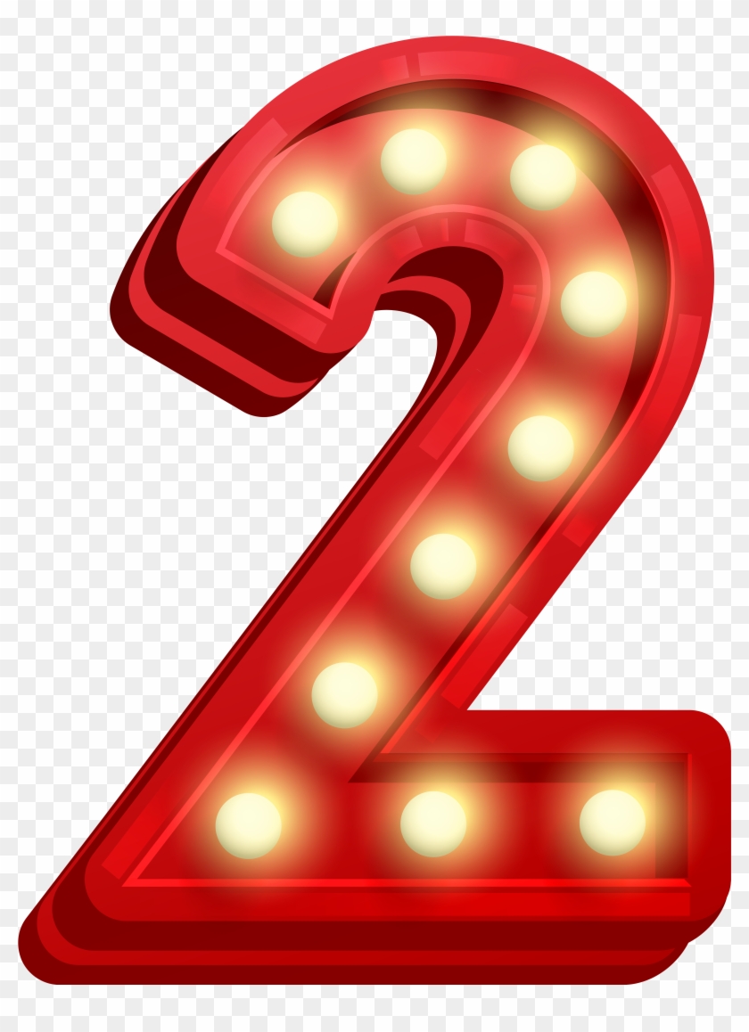Number Two Glowing Png Clip Art Image, Transparent Png - 6045x8000 ...