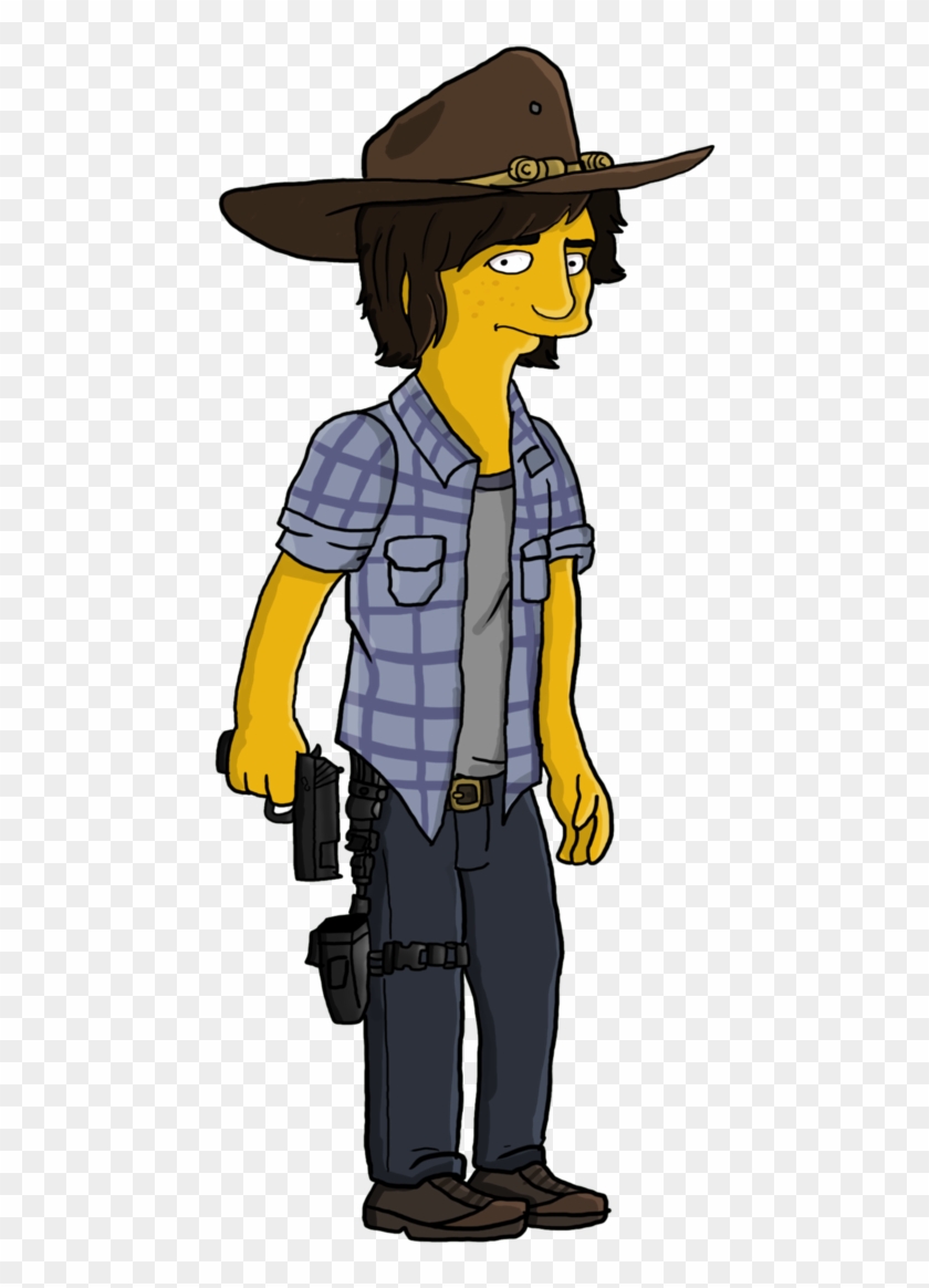 Twd Drawing Carl Transparent & Png Clipart Free Download - Carl Grimes ...