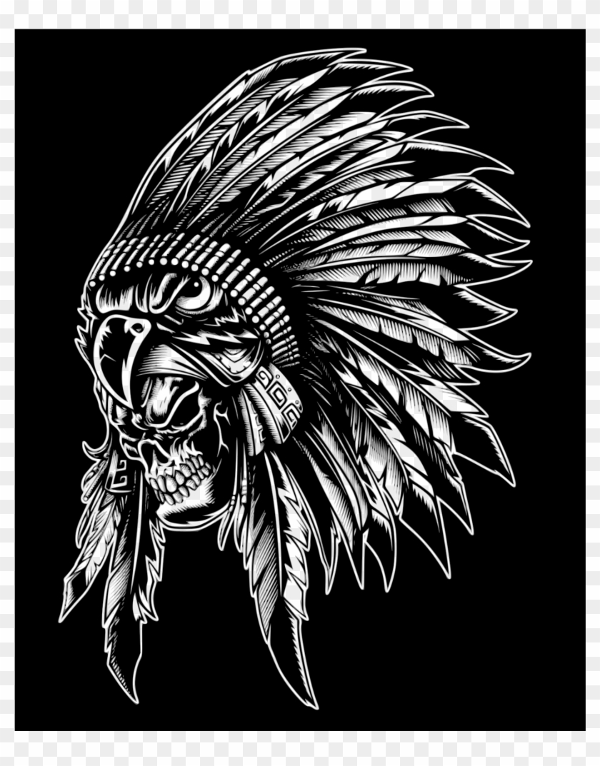 This Free Icons Png Design Of Skull, Indian, - Skull, Transparent Png ...