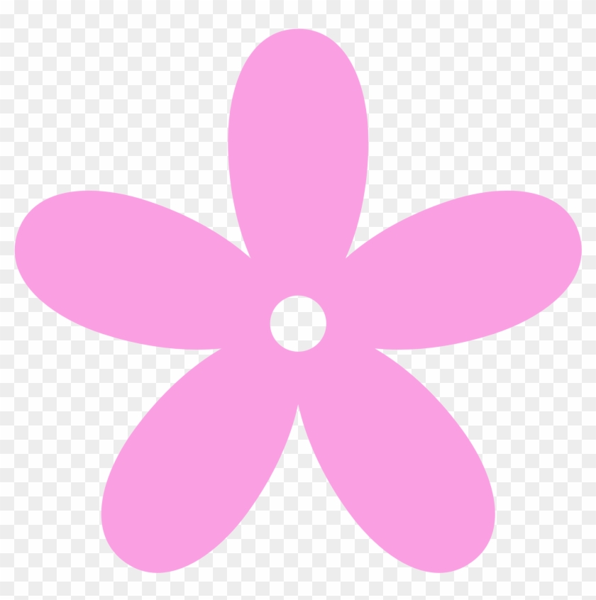 Lavender Flower Clip Art Retro 8 Color Colour Peace - Flower Clipart ...