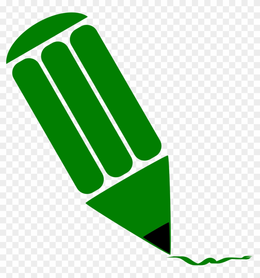 Pen Clipart Green - Green Pen Icon Png, Transparent Png - 2354x2400 ...