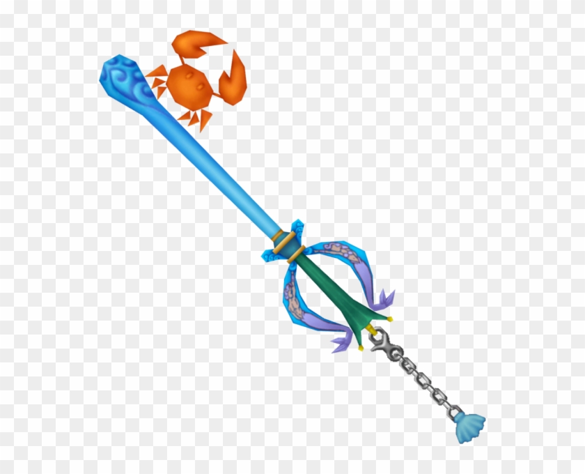 Kingdom Hearts Atlantica Keyblade, HD Png Download - 562x600(#2342093 ...