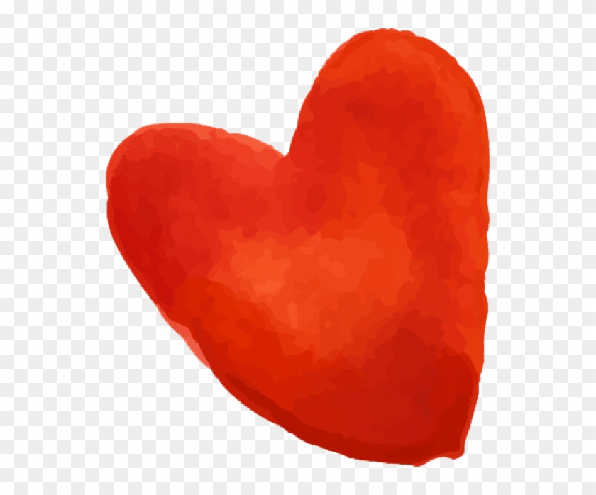 Beautiful Watercolor Heart Stickers Messages Sticker-8 - Heart, HD Png ...