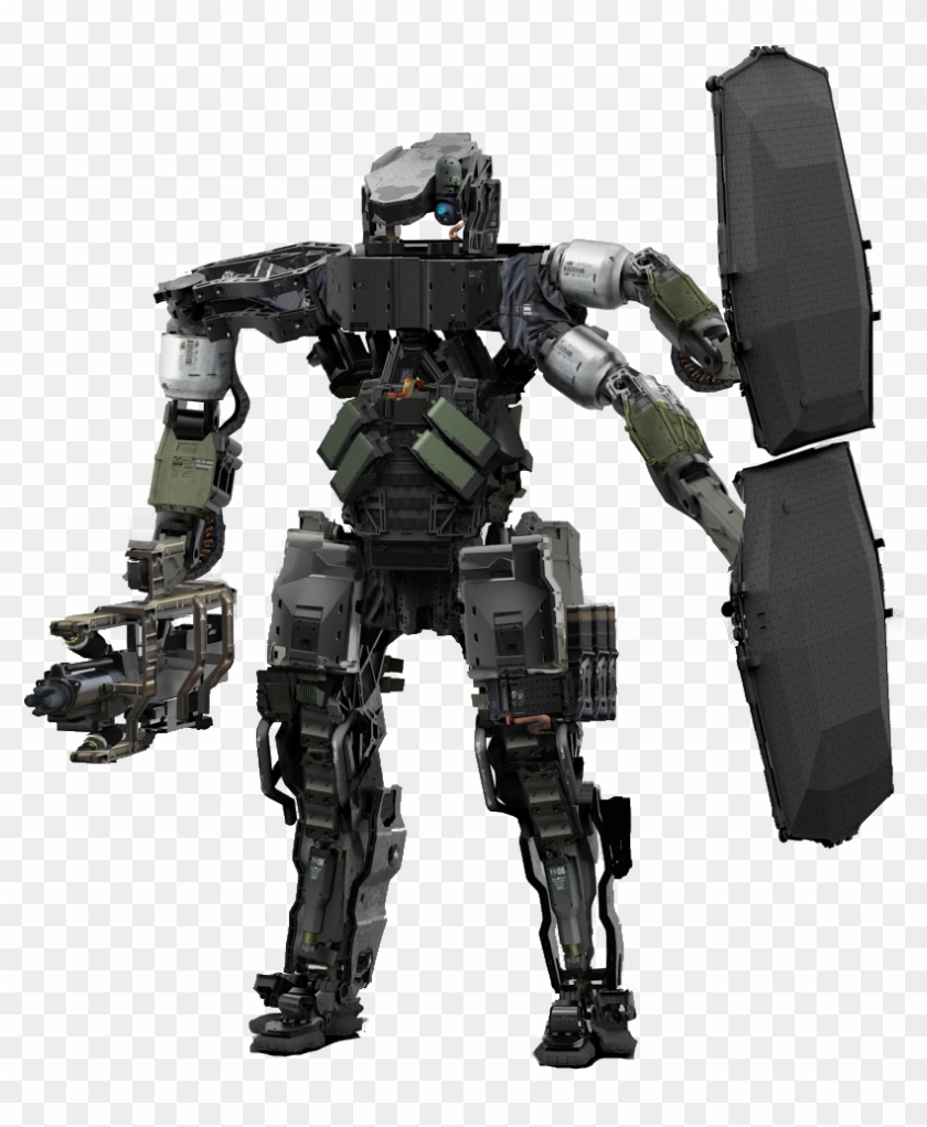 Imagec8 Concept Art By Aaron Beck - Mecha, HD Png Download - 872x962 ...