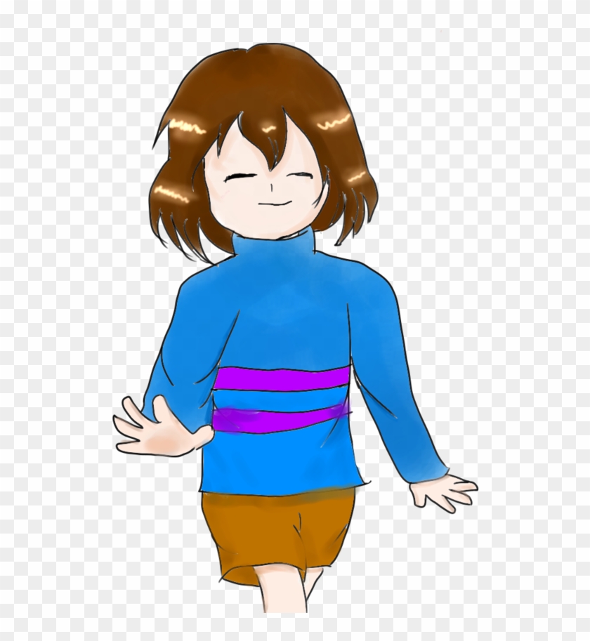 Undertale-frisk - Cartoon, HD Png Download - 1280x960(#2350145) - PngFind
