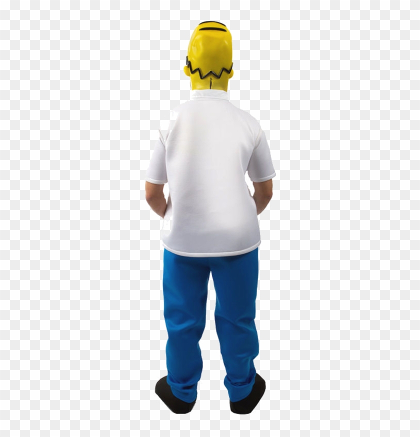 Deluxe Homer Simpson Costume Kit - Costume, HD Png Download - 500x793 ...