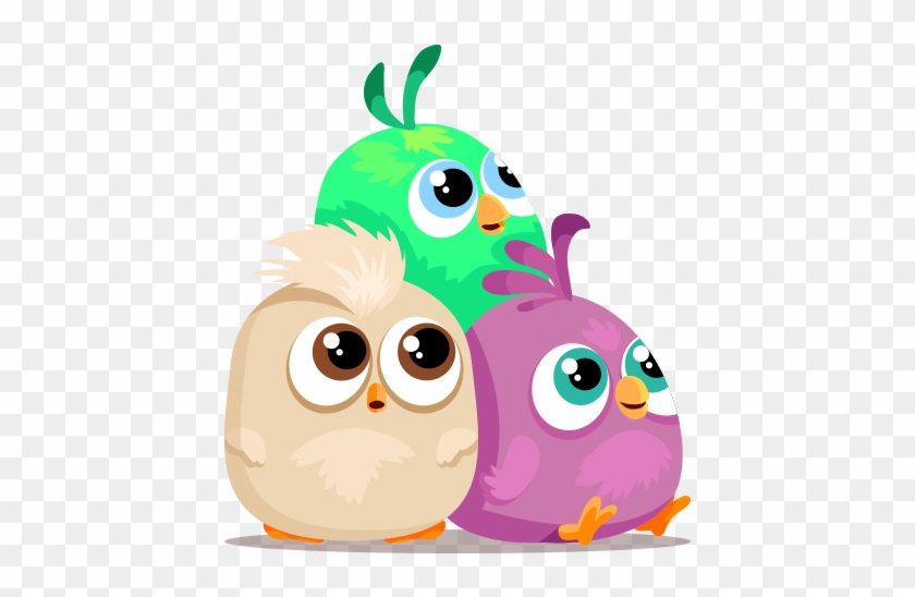 Hatchlings - Baby Hatchlings Angry Birds, HD Png Download - 600x600 ...