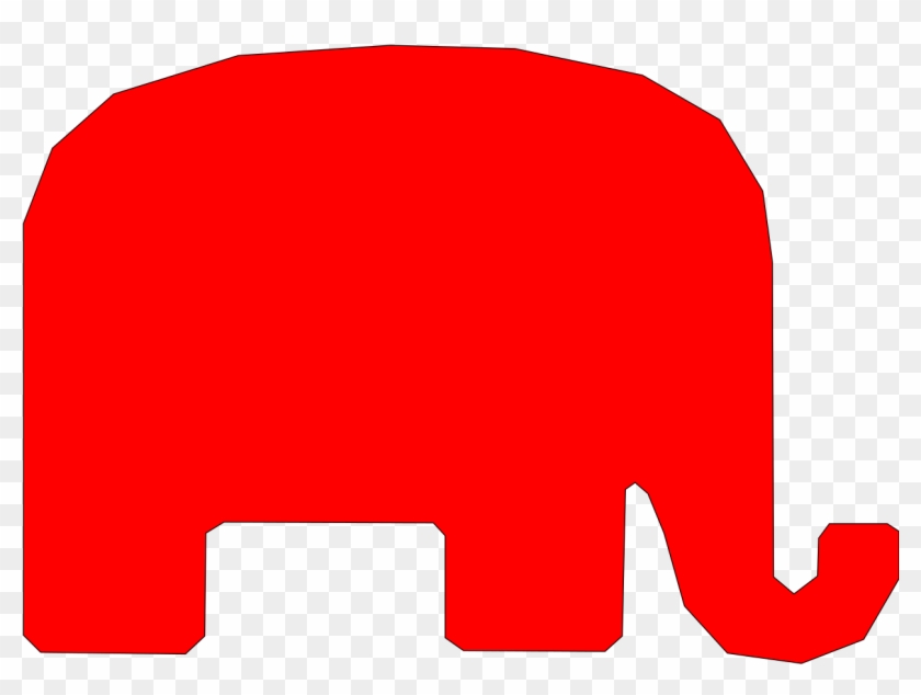 Elephant Republican Red, HD Png Download - 1280x960(#2360044) - PngFind