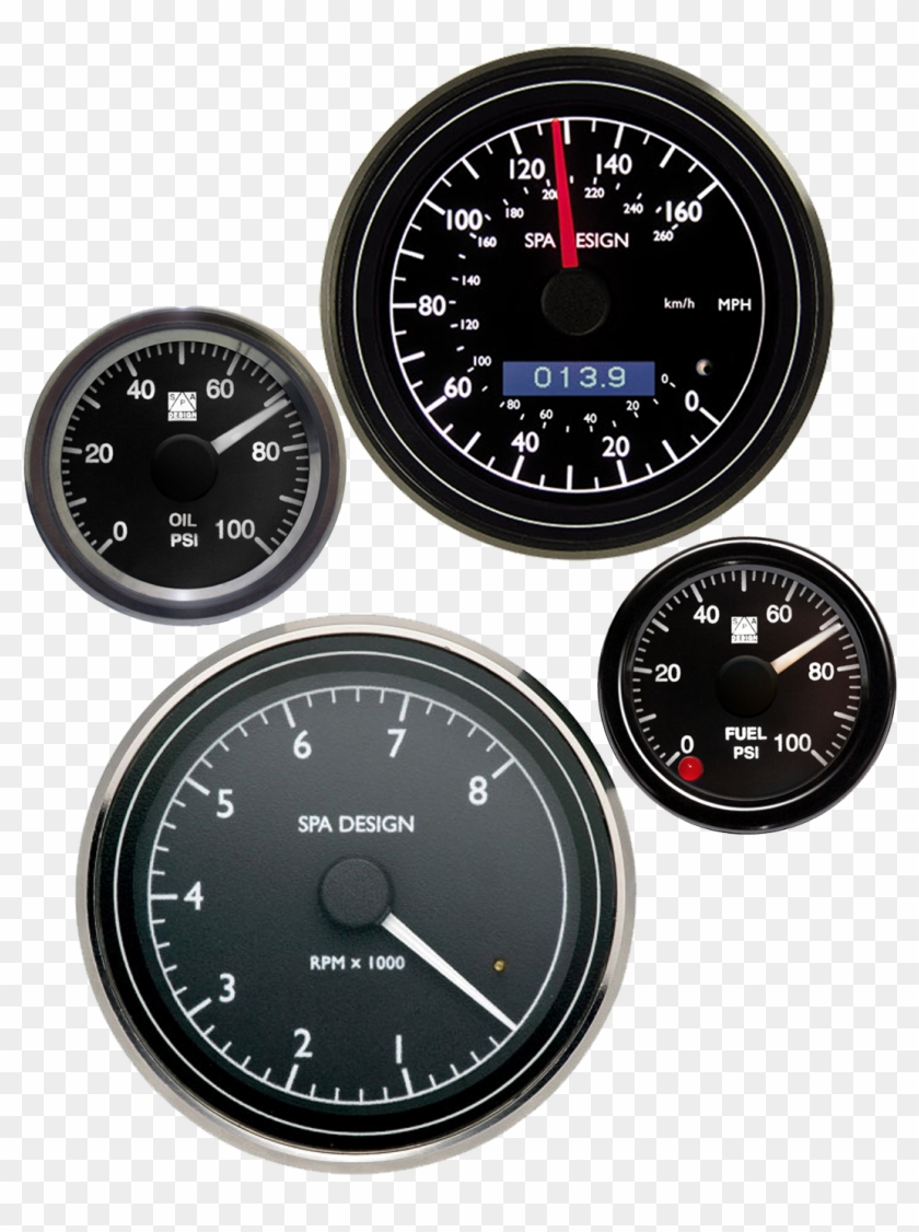 Motorcycle Speedometer Tachometer Combo - Speedometer, HD Png Download ...