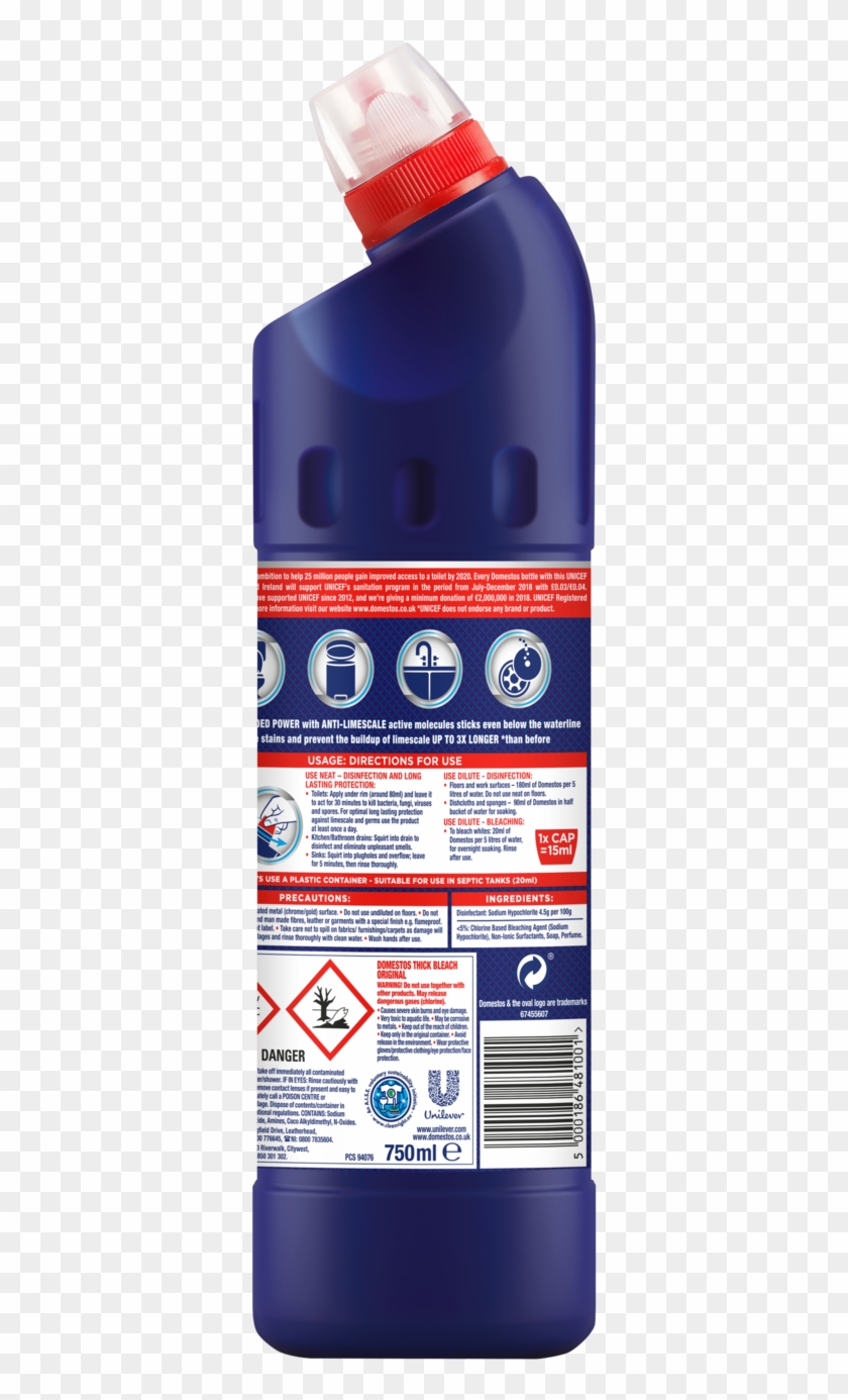 Bleach Bottle Png - Domestos Bleach, Transparent Png - 1500x1500 ...