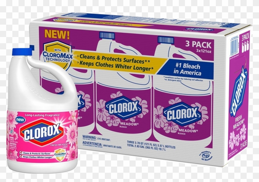 Clorox Performance Bleach With Cloromax, 121 Fl Oz - Clorox, HD Png ...
