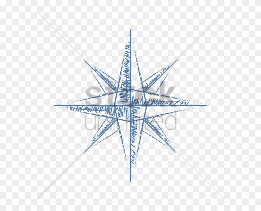 Compass Star Clipart