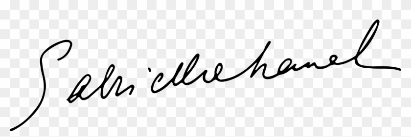 Free Chanel Logo Png - Calligraphy, Transparent Png - 4438x1275 ...