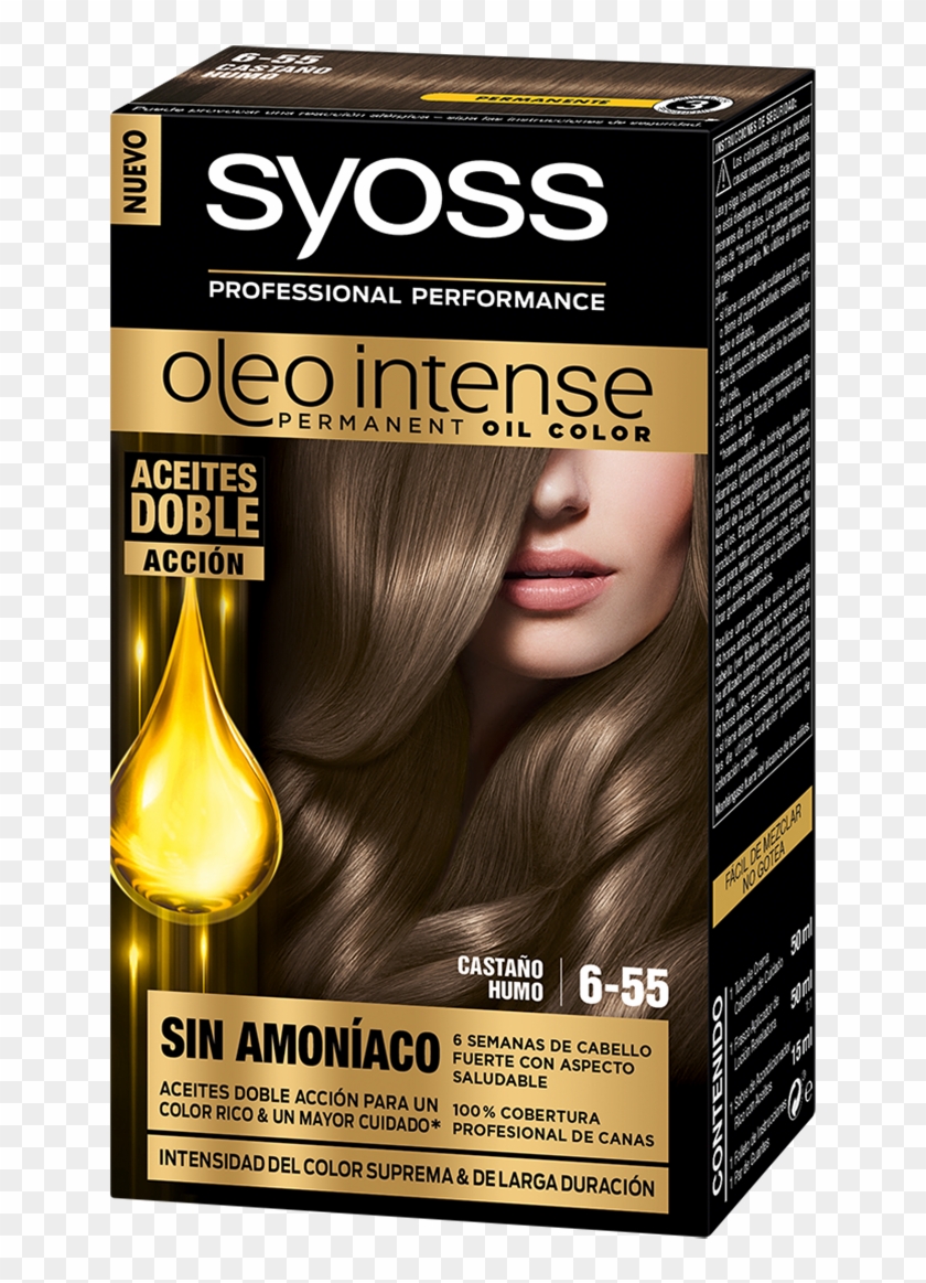 Syoss 6 - 55 - Syoss Oleo Intense 4 50, HD Png Download - 886x1280(#2391858) - PngFind