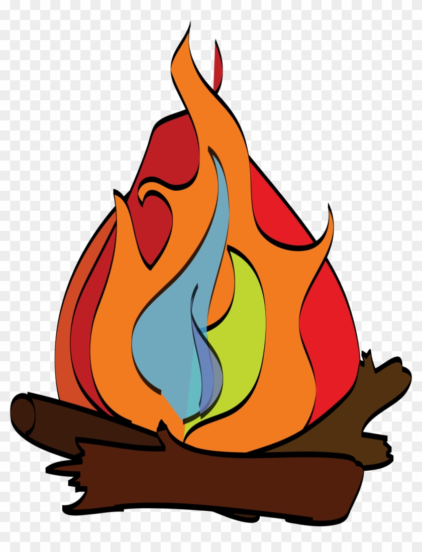 S'more Campfire Camping Bonfire Download - Clip Art, HD Png Download ...