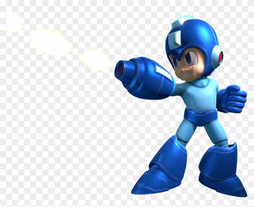 Mega Man Transparent Image - Megaman Render, HD Png Download - 1024x742 ...