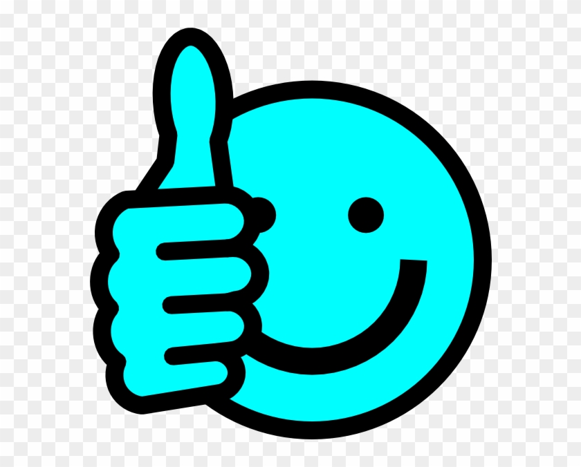 Baby Blue Thumbs Up Clip Art At Clker - Blue Thumbs Up Clip Art, HD Png ...