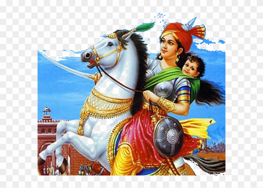 Rani Lakshmi Bai India's Women Freedom Fighter - Brave Rani Of Jhansi ...