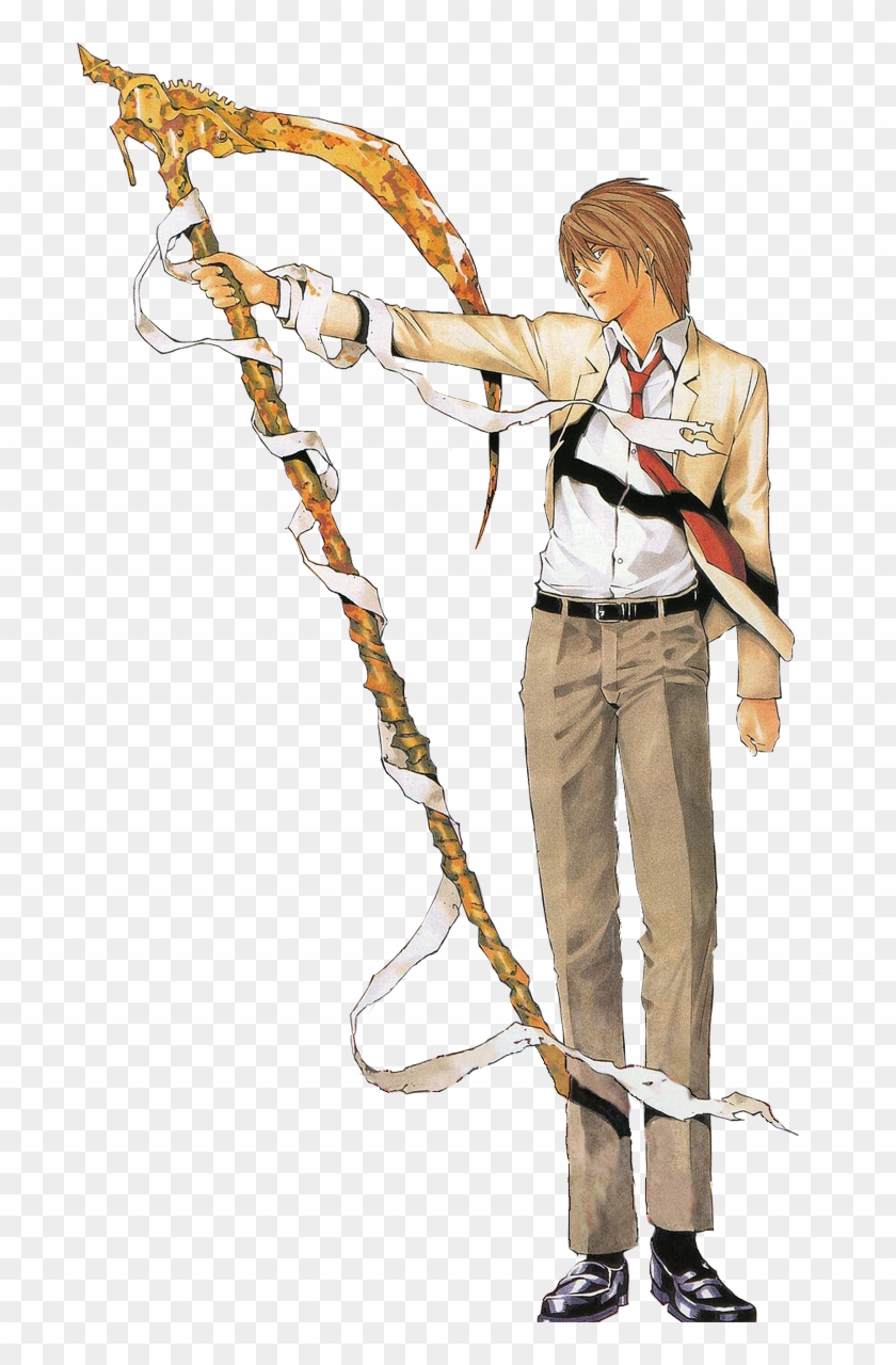 Members - Death Note Light Yagami Render, HD Png Download - 696x1200 ...