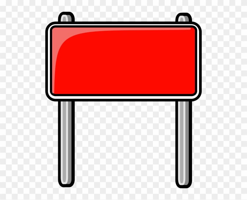 Highway Sign Red - Road Signage Clipart Png, Transparent Png - 532x601 ...