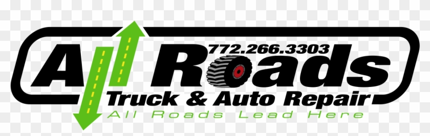 All Roads Truck & Auto Repair Logo - Poster, HD Png Download - 1280x333 ...