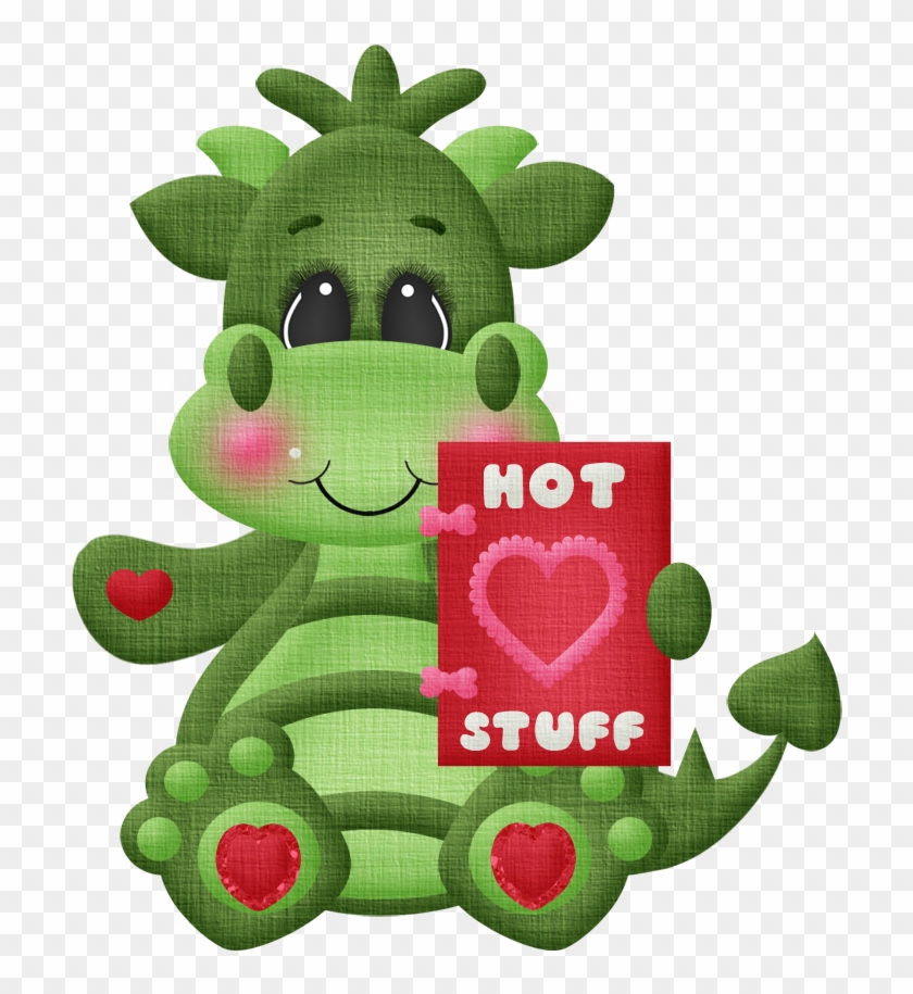 B * * Burning Love - Valentine Dragon Clipart, HD Png Download ...
