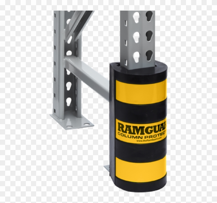 Ramguard Pallet Rack Column Protector - Ram Protection, HD Png Download ...