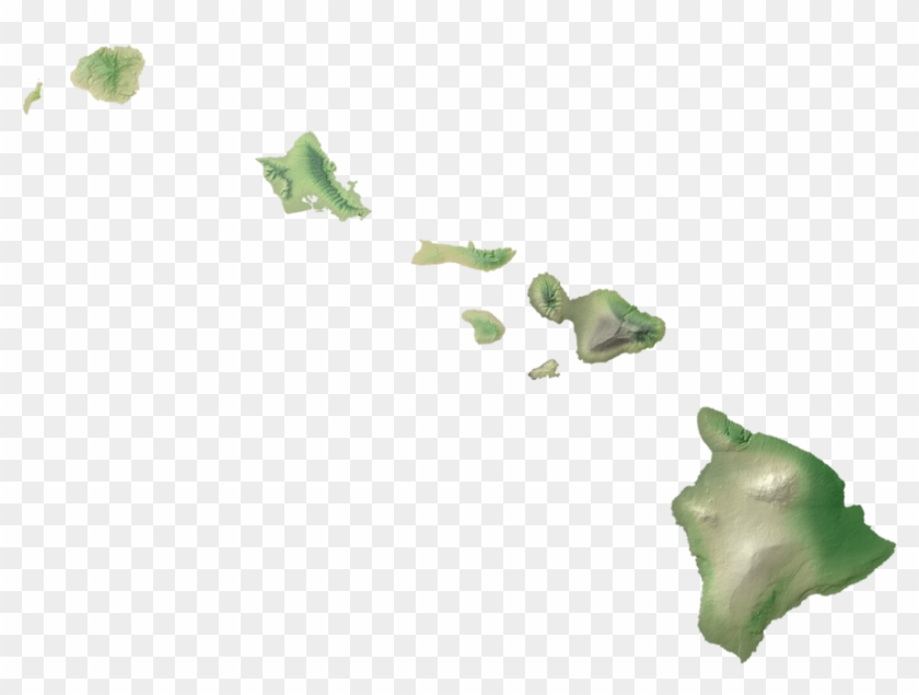 Map Of Hawaiian Islands Png , Png Download - Hawaii Island Map Png ...