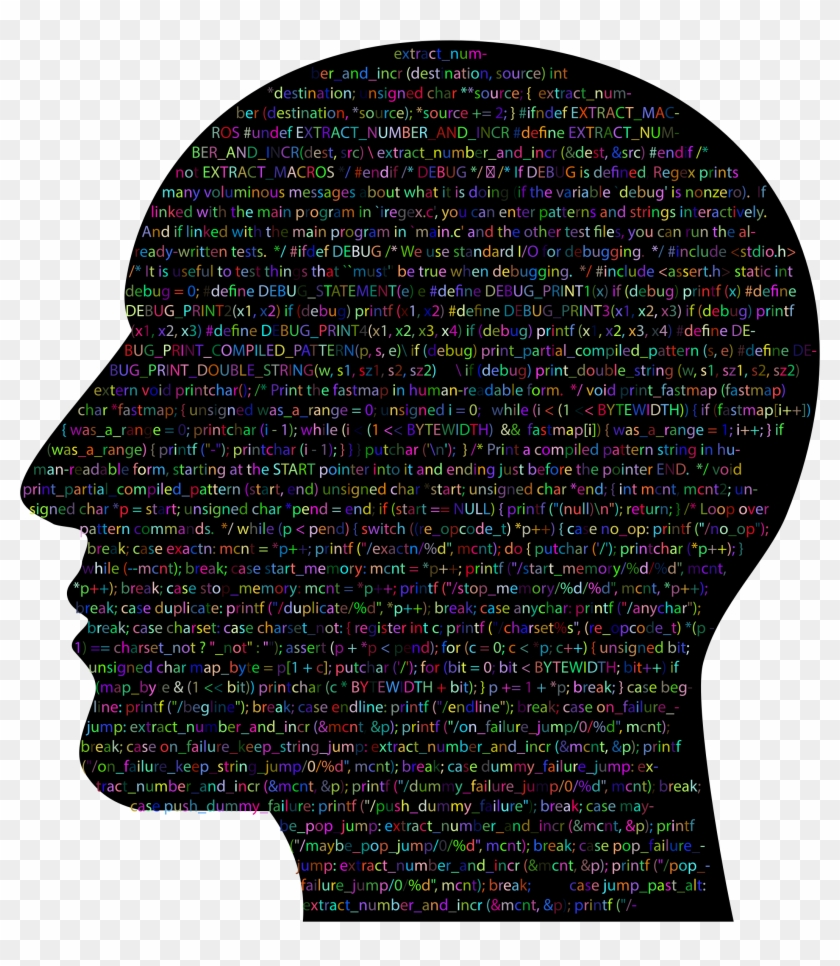 This Free Icons Png Design Of Prismatic Code Head, Transparent Png ...